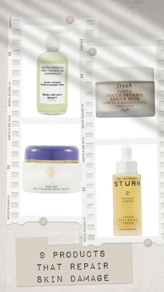 9 Best Skin Damage Repair Creams & Other Skincare Products We Love